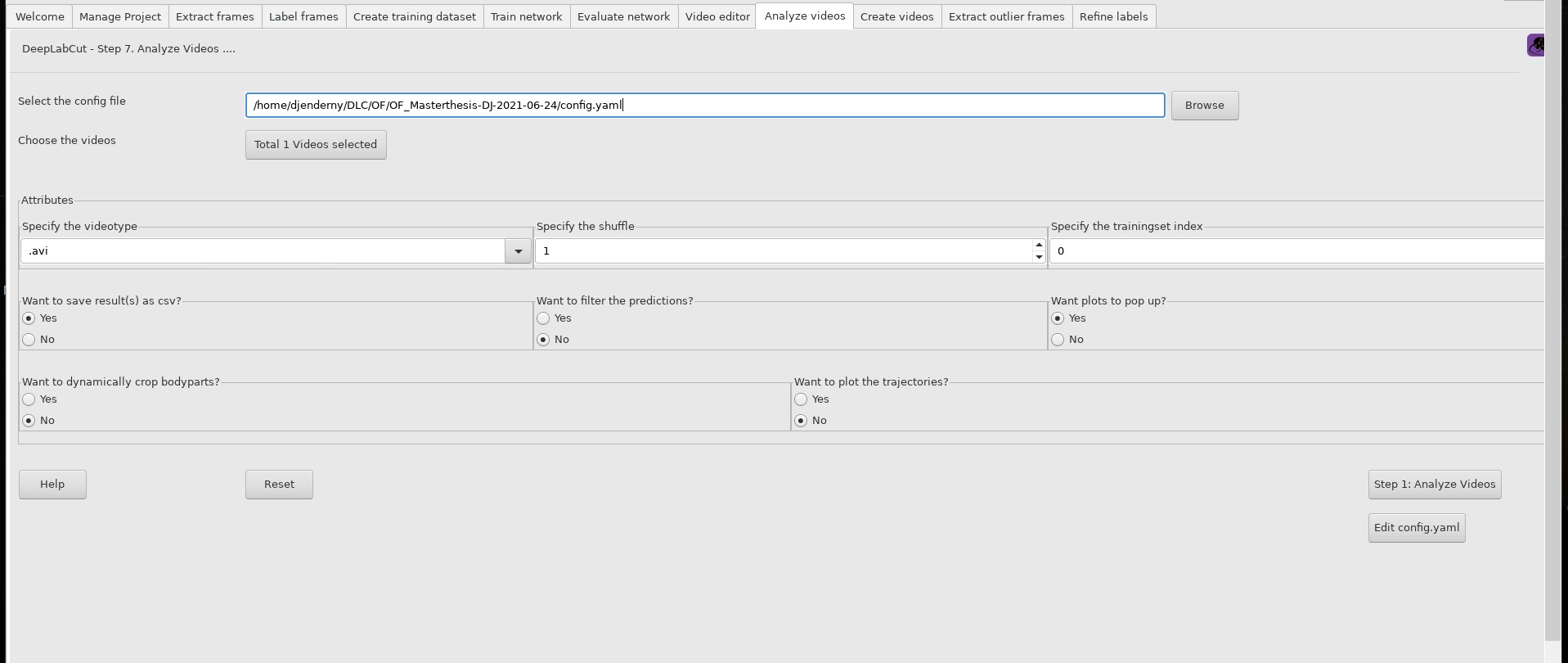 Issues with video analysis with DLC 2.rc3 · Issue #1375 · DeepLabCut/DeepLabCut · GitHub