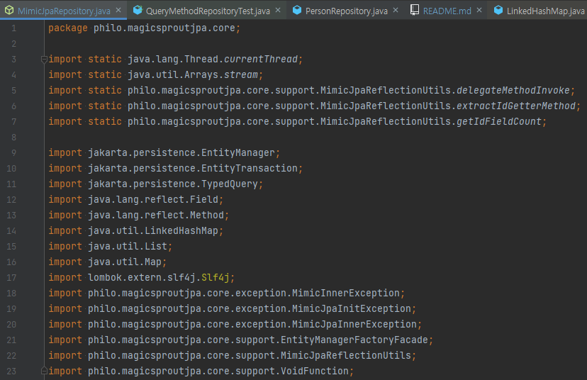 GitHub - progress0407/sprout-mimic-jpa: Spring Data JPA 처럼 동작하는 모방 토이