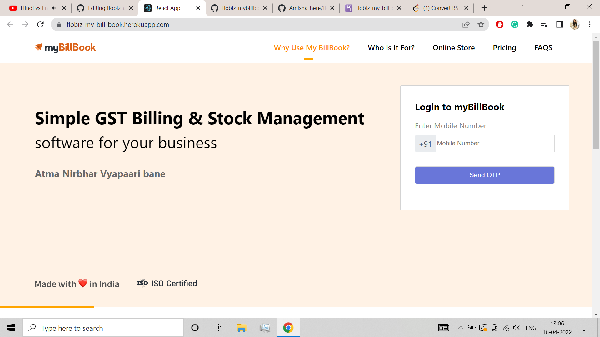 GitHub - Amisha-here/flobiz_assignment