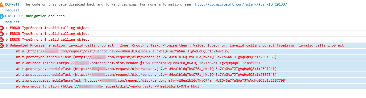 Ombi stops at "Loading" screen. Browser console screenshot included. · Issue #1827 · Ombi-app ...