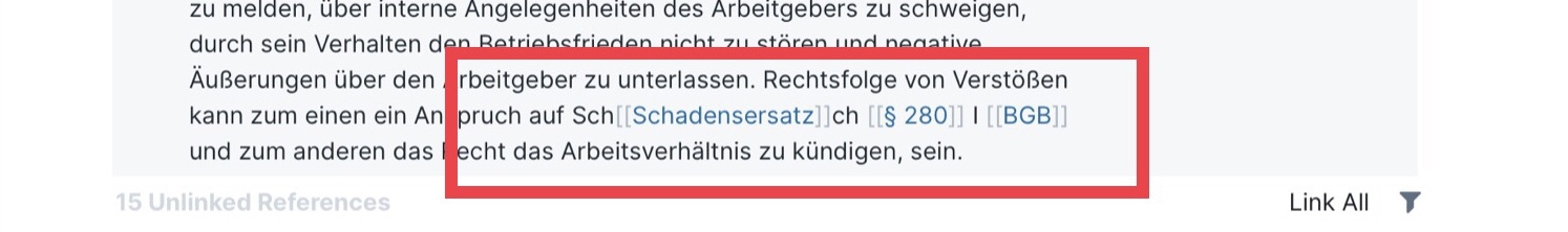 Corrupted Text When Resolving Unlinked References · Issue 517 · Roam