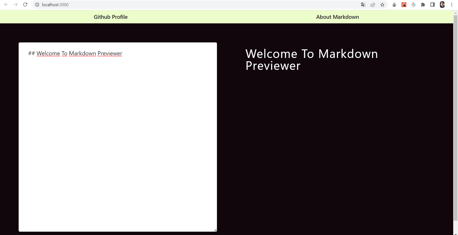 GitHub - emrerol/markdown-previewer