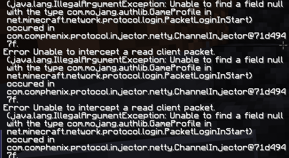 Every once in a while an error keeps popping up *obfuscating chat* · Issue #238 · Imprex ...