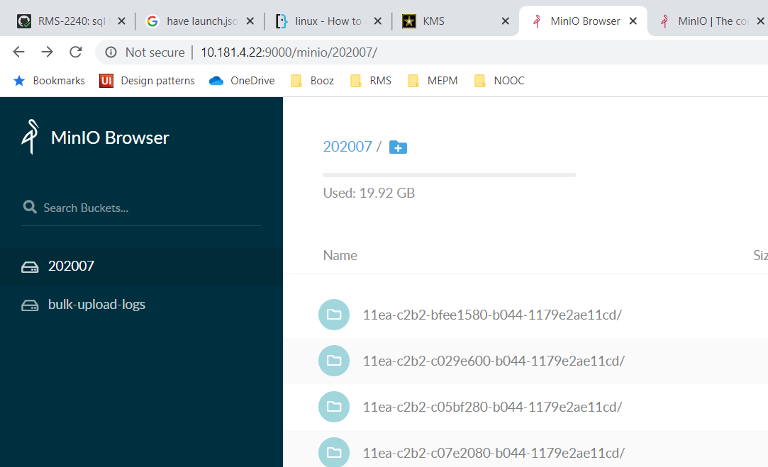Admin Info not showing correct stats and Remove Bucket questionably if it works · Issue #3323 ...