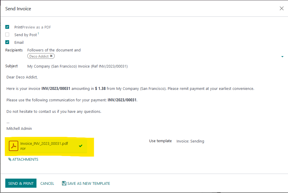 [bug] Odoo Stays In The Loading Screen After Invoice Is Generated · Issue 111340 · Odoo Odoo