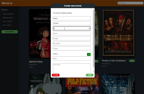 GitHub - Gayatri-Shastri7/Movie-app: Made this project using HTML, CSS, JS and Vue.js