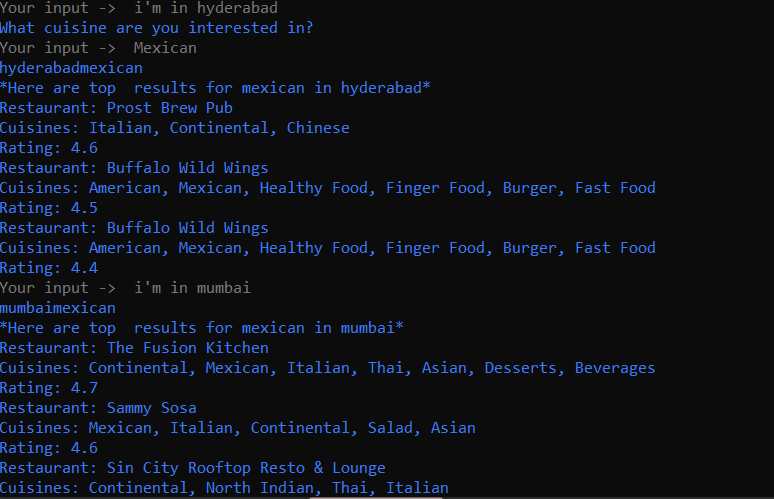 GitHub - Gayatri-Shastri7/CLL-RestaurantBot