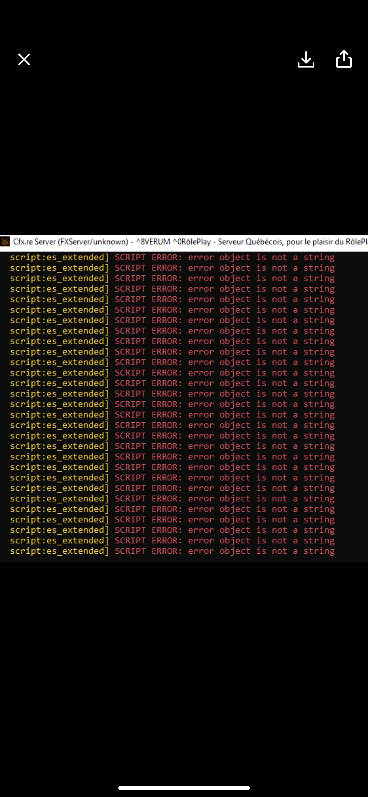 Lot es extended trouble in the console since the update · Issue #146 · esx-framework/esx_core ...