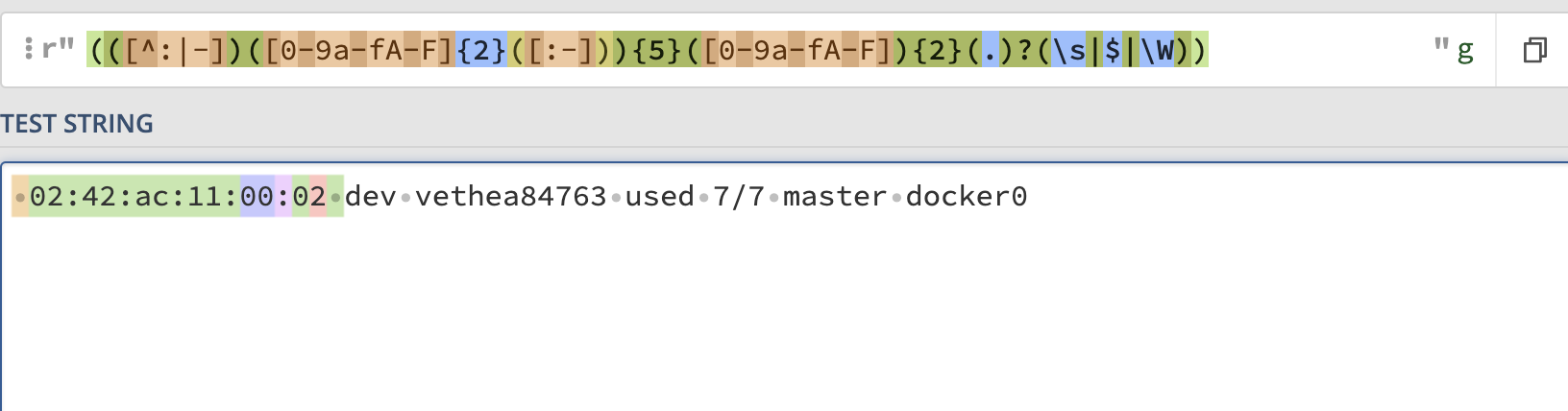 Cleaner The Regex Fails To Match If Macipv6 Is At Start Position · Issue 2829 · Sosreport 