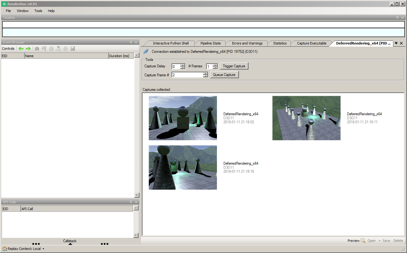 Open Capture Automatically When Using Api · Issue 843 · Baldurkrenderdoc · Github