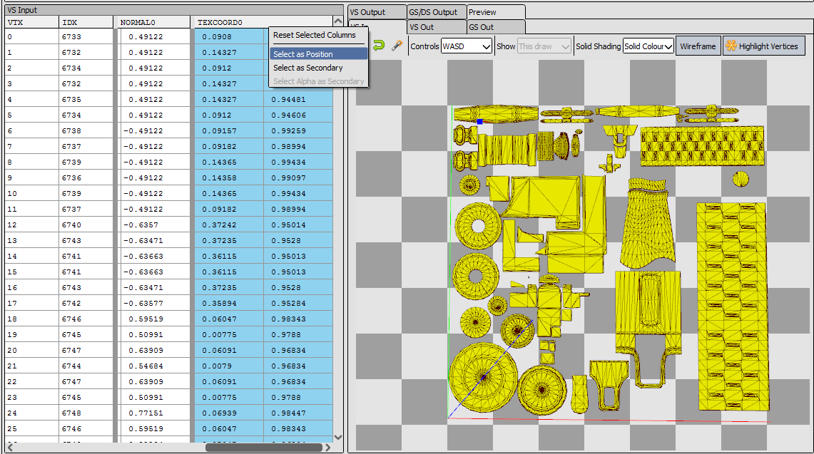 UV View option in Mesh Output view · Issue #1363 · baldurk/renderdoc · GitHub