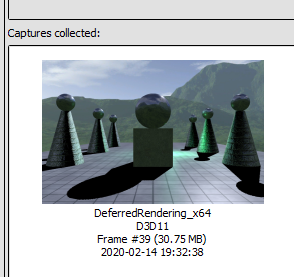 Feature: Display number of captured events in the Captures Collected window · Issue #1723 ...