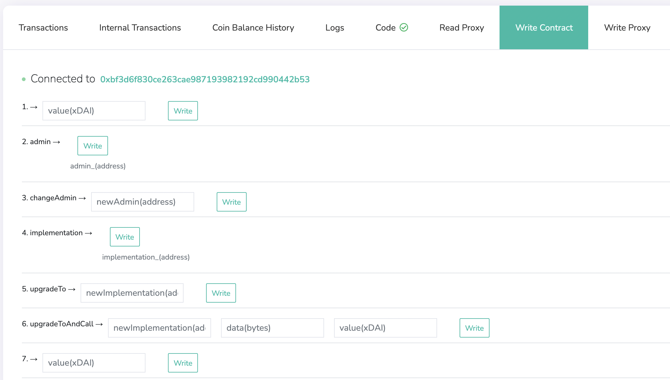 Read methods with modifiers are shown as Write methods · Issue #4557 · blockscout/blockscout ...