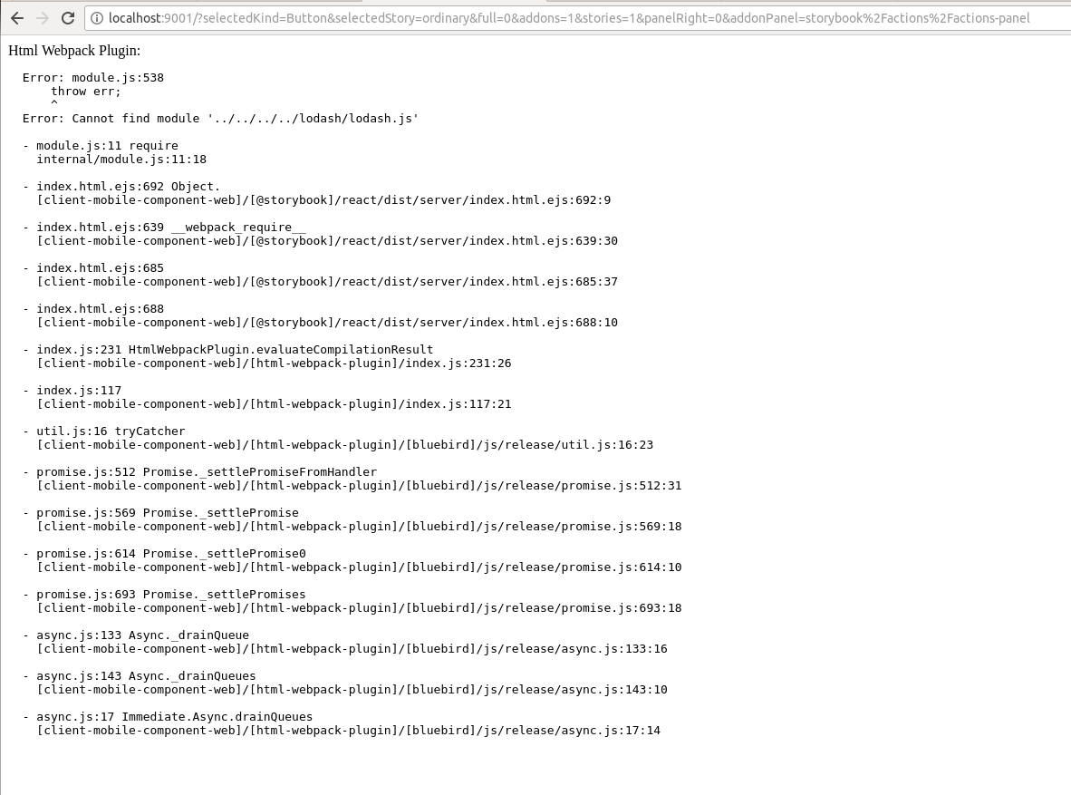 Error In Error Cannot Find Module Lodash