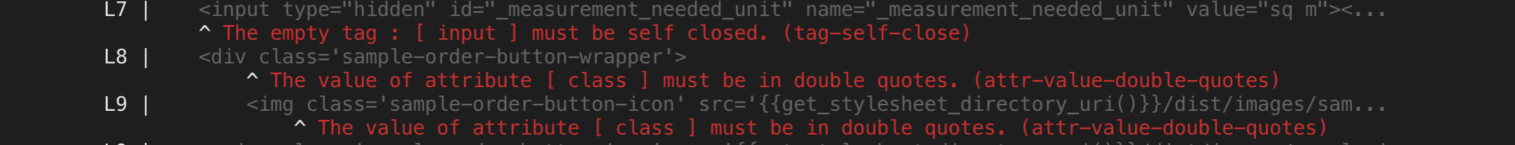 Css Js And Html Sniffs · Issue 1814 · Wordpresswordpress Coding
