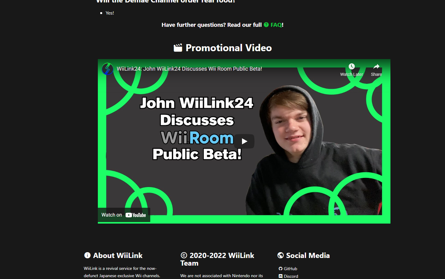 video on index not centered · Issue #28 · WiiLink24/WiiLink24.github.io · GitHub