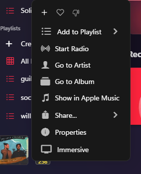 [Bug]: Unable to select "Love" or "Dislike" for songs playing from station · Issue #164 ...