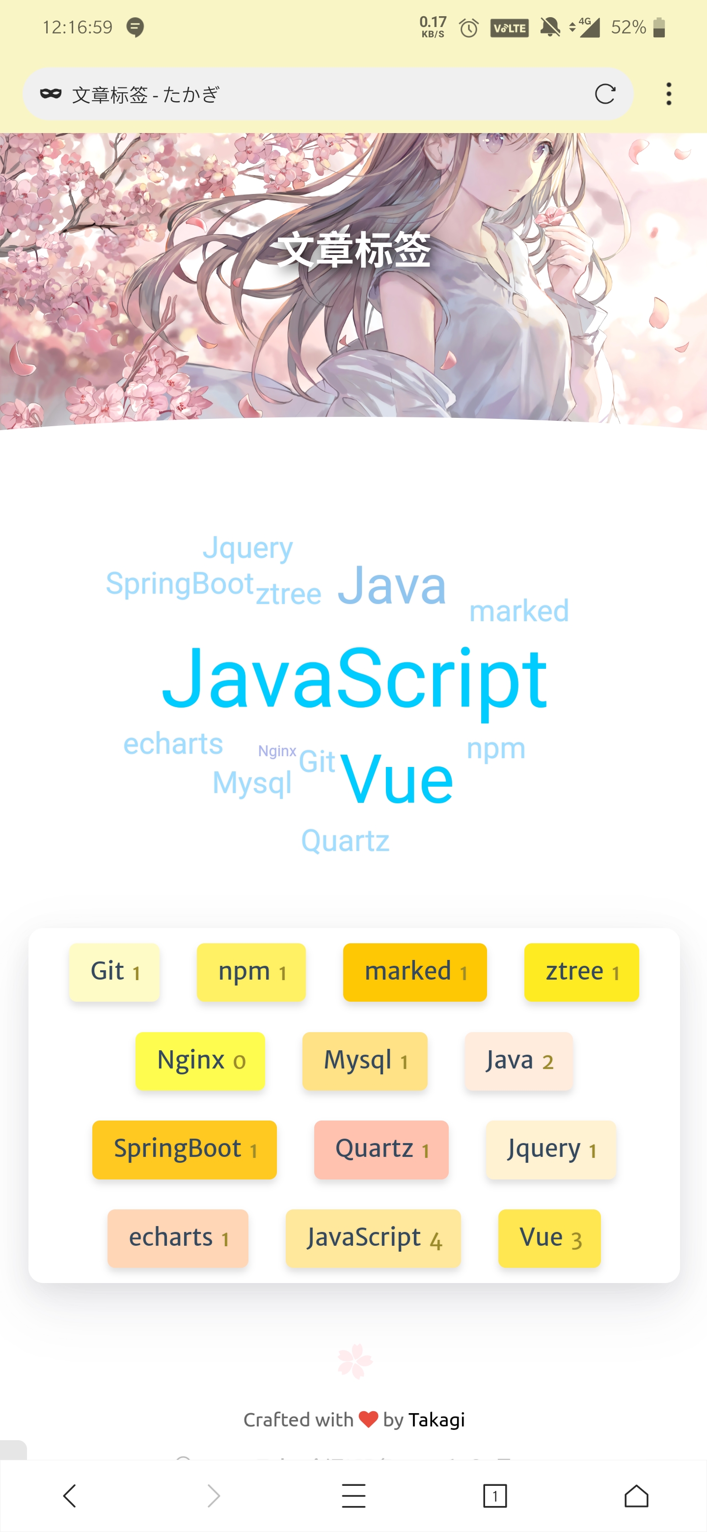 关于标签云显示方式和社交网络页面提示的建议 · Issue #16 · xzhuz/halo-theme-xue · GitHub
