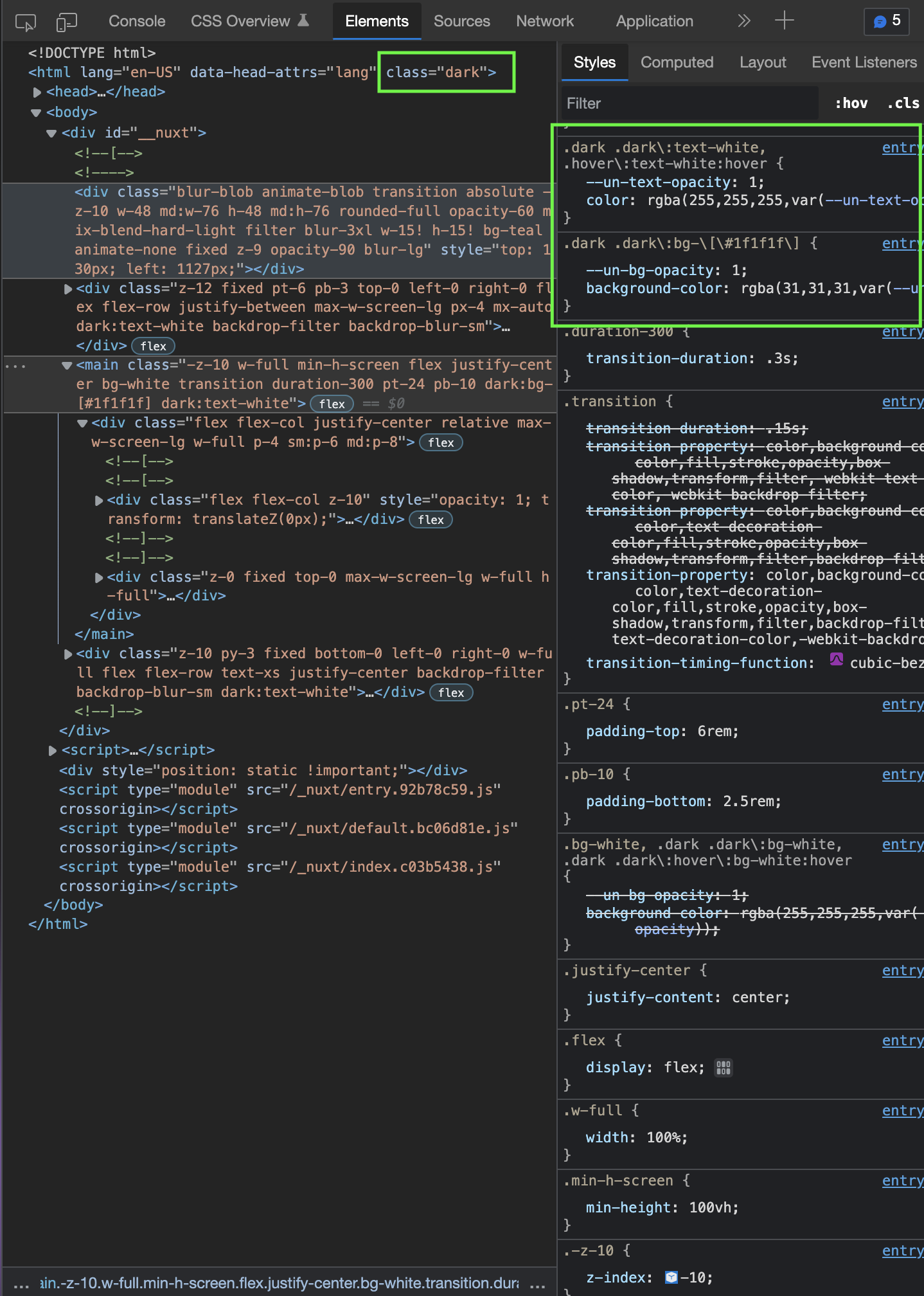 @dark doesn't work with variant groups · Issue #1571 · unocss/unocss · GitHub