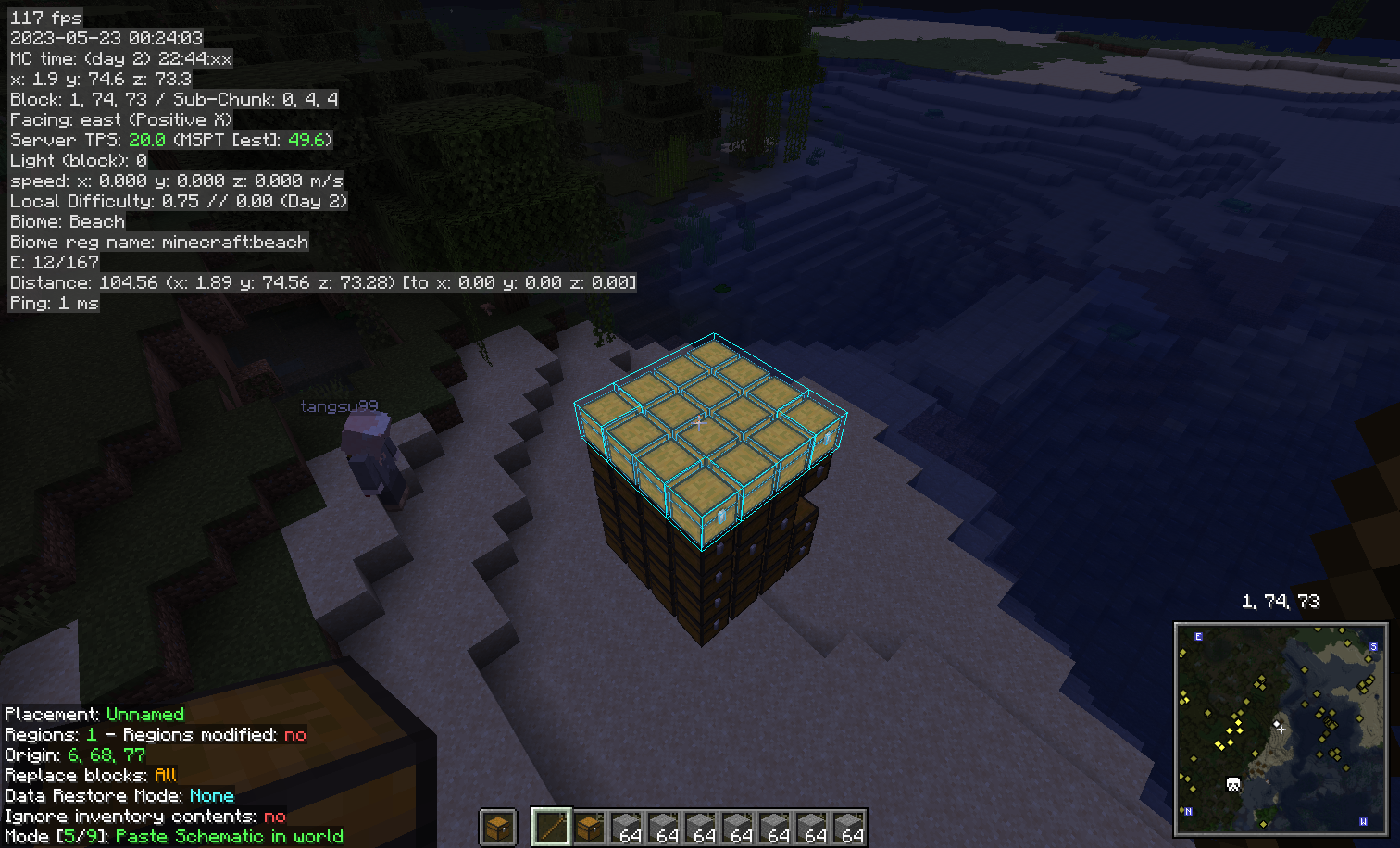 Block entity data is not pasted correctly · Issue #704 · maruohon/litematica · GitHub