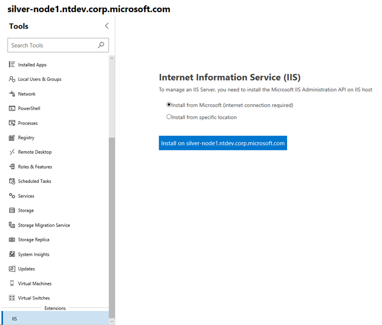 There's no space on the radio button in install page · Issue #332 · microsoft/IIS.WebManager ...