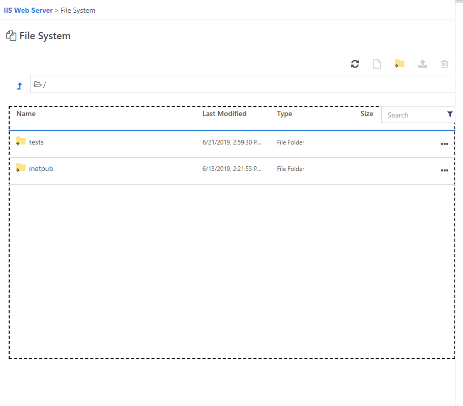 File lists should not be focusable · Issue #447 · microsoft/IIS.WebManager · GitHub
