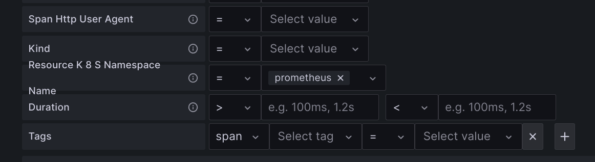 Explore Long Spanresource Name Labels In Traceql Search Are Not Handled Properly In Ui · Issue