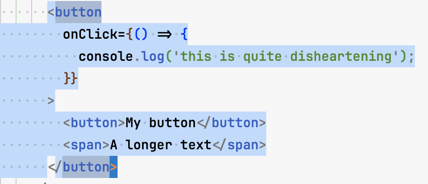 Selecting Inside Tag `vit` In Tsx File Selects The Wrong Parts · Issue 1191 · Vscode Neovim