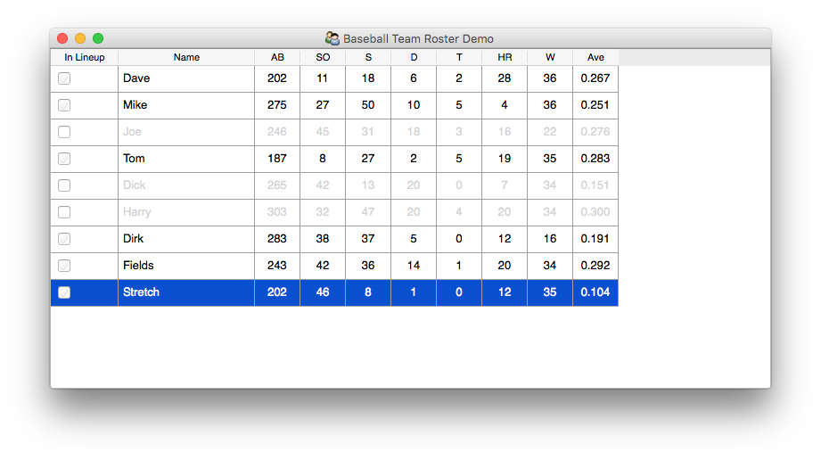 Checkboxes inside a TableEditor are near-invisible on macOS. · Issue ...