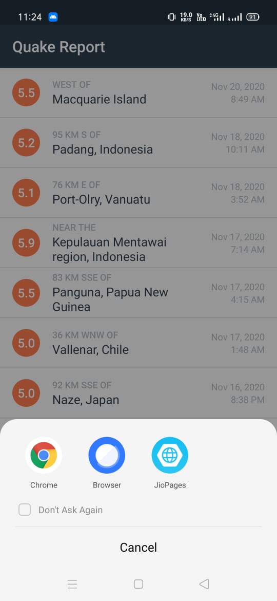 GitHub - gsonu029/Earthquake-App: Using this Earthquake application, we can fetch important ...