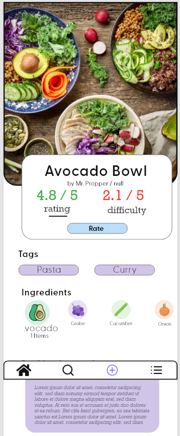 Feat Recipe Detail · Issue 17 · Konsumgandalf Mealmate · Github