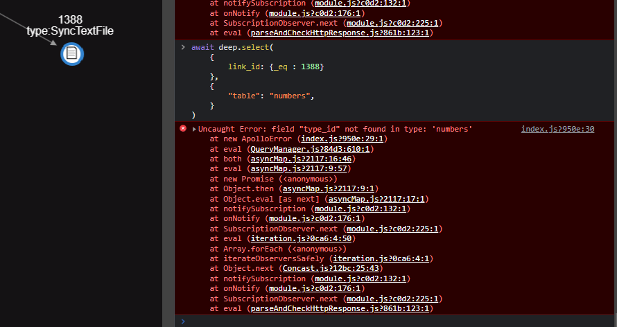 field "type_id" not found in type: 'strings' · Issue #99 · deep-foundation/deeplinks · GitHub