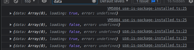 useDeepSubscription returns empty array while deep.select finds the link with the same query ...