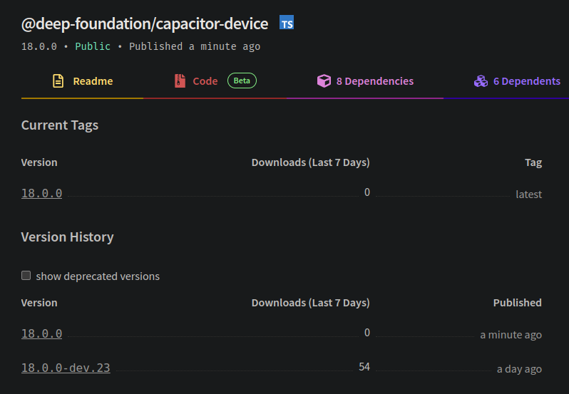Wrong version is published · Issue #69 · deep-foundation/npm-packager · GitHub