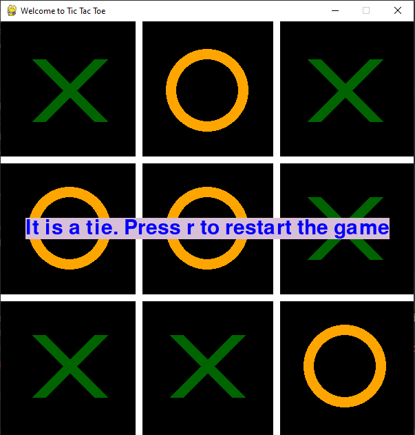 GitHub - earthcomfy/Pygame-Tic-Tac-Toe: A simple tic-tac-toe game built with Pygame