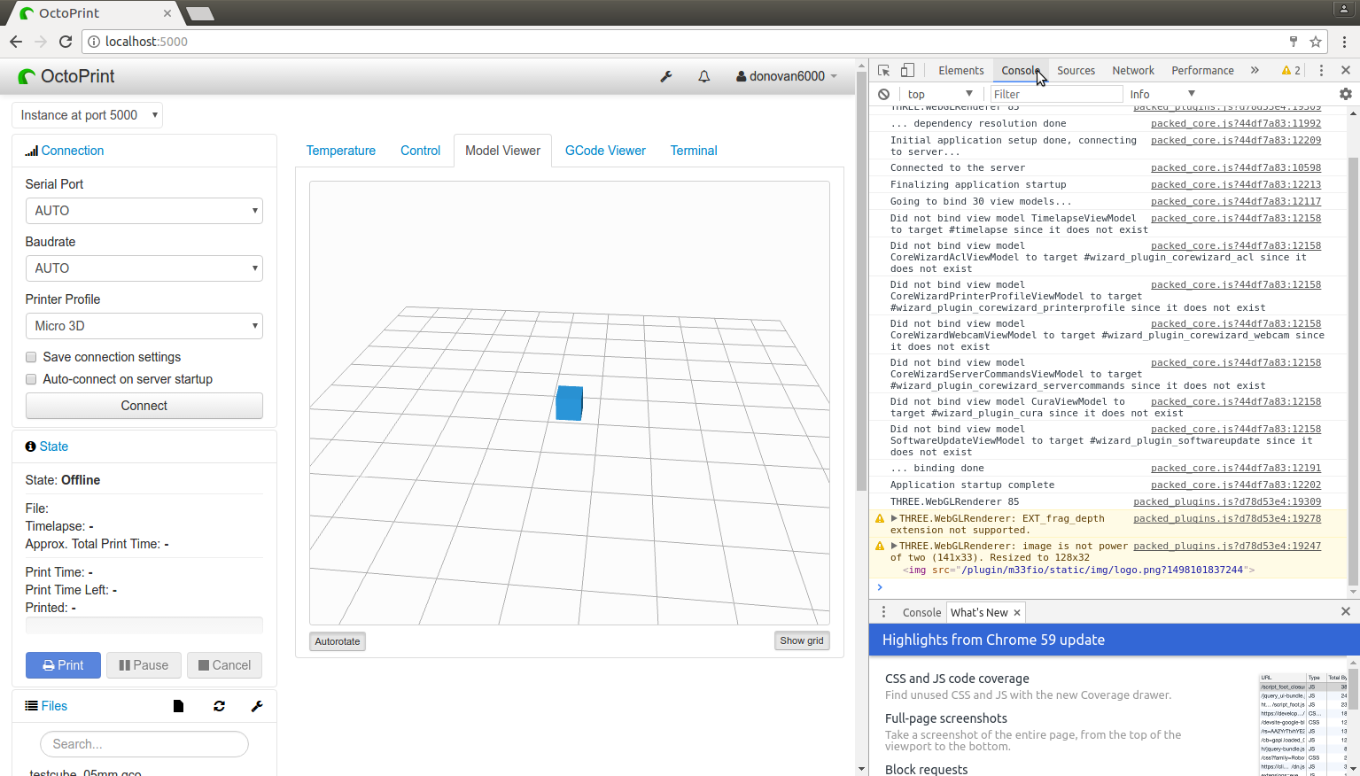 Fio causing WebGL to crash · Issue #231 · donovan6000/M33-Fio · GitHub