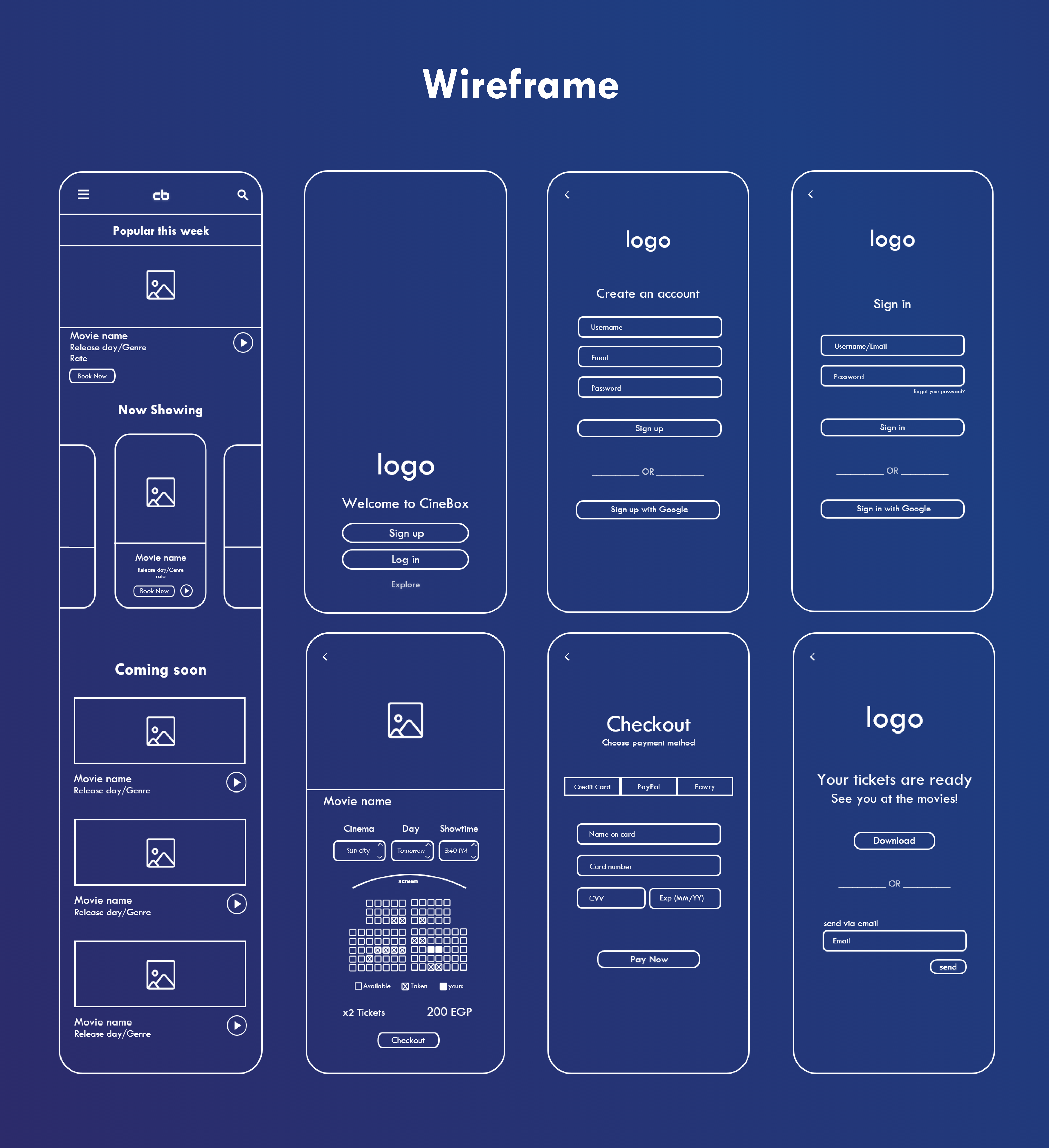GitHub - nourhan-ashraf/CineBox-product-design-UI-UX: "CineBox" is an online movie booking app ...