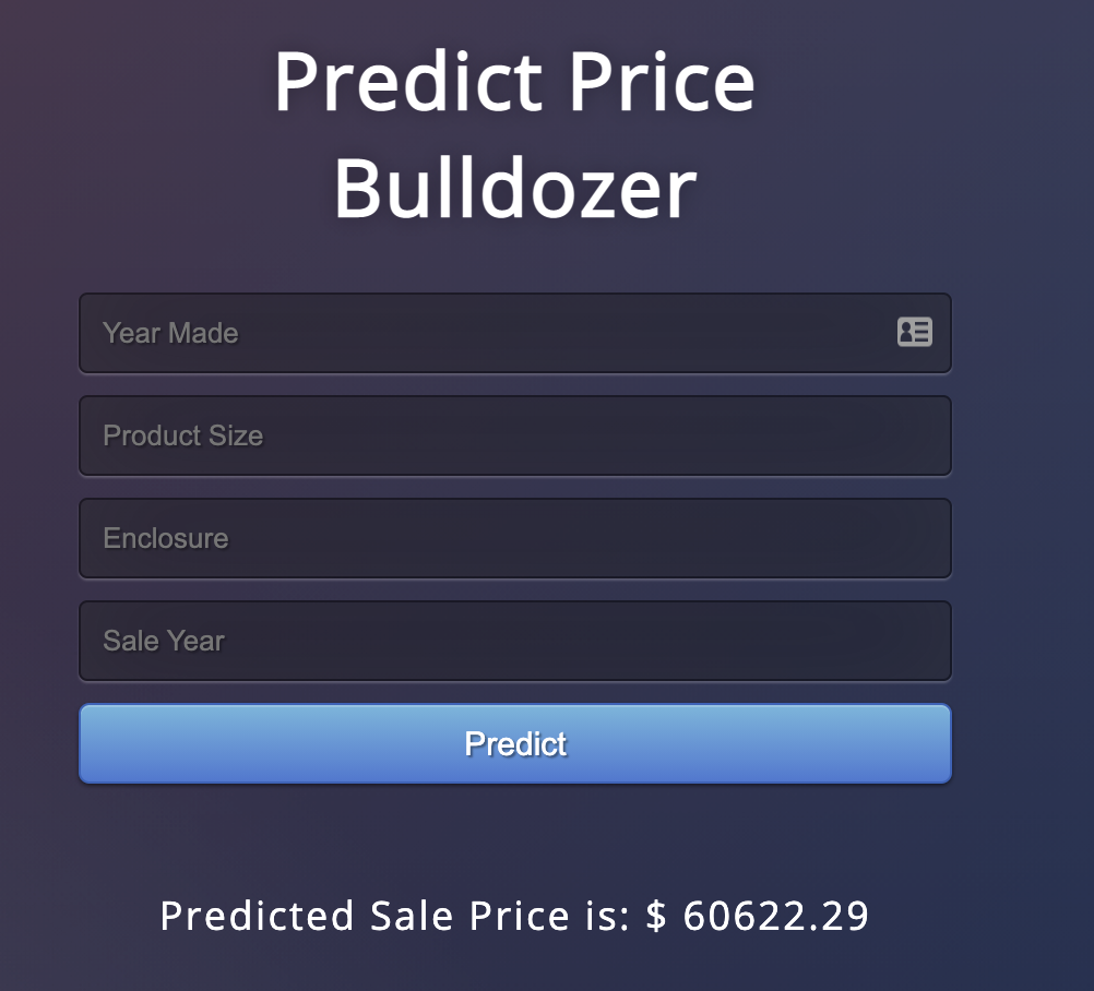 GitHub - delaltomruk/bulldozer-model-deployment: one of my first ML ...