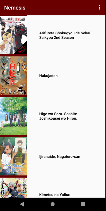 GitHub - SnKDaisuke/Nemesis: Projet d'Android Esiea 3a - Application ...