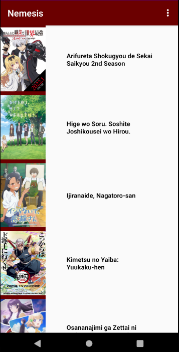 GitHub - SnKDaisuke/Nemesis: Projet d'Android Esiea 3a - Application ...