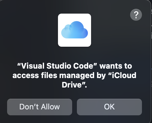 VS code accessing reminder data on Mac OS Sonoma · Issue #196653 · microsoft/vscode · GitHub