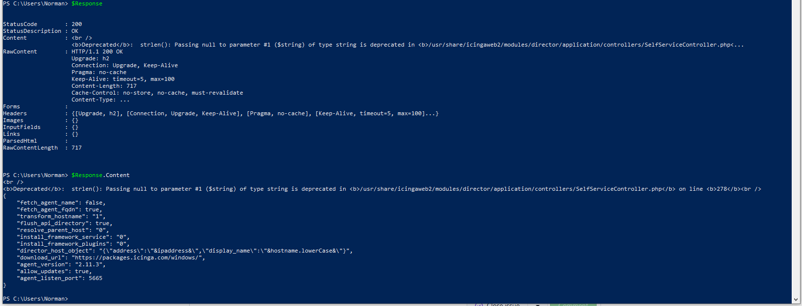 Can´t Connect With Start Icingaagentinstallwizard To Selfservice Api · Issue 594 · Icinga 