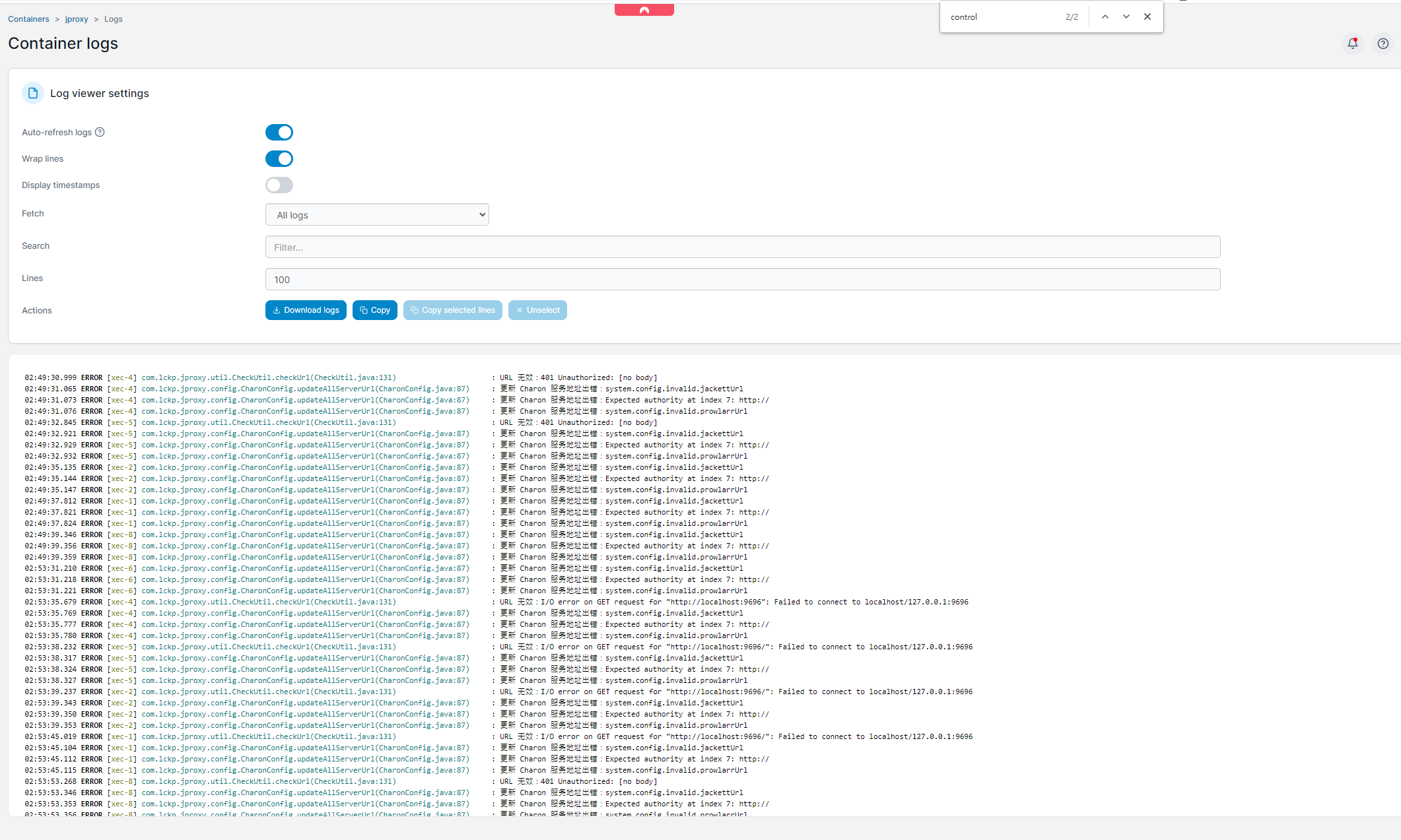 Prowlarr連不通 · Issue #21 · LuckyPuppy514/jproxy · GitHub