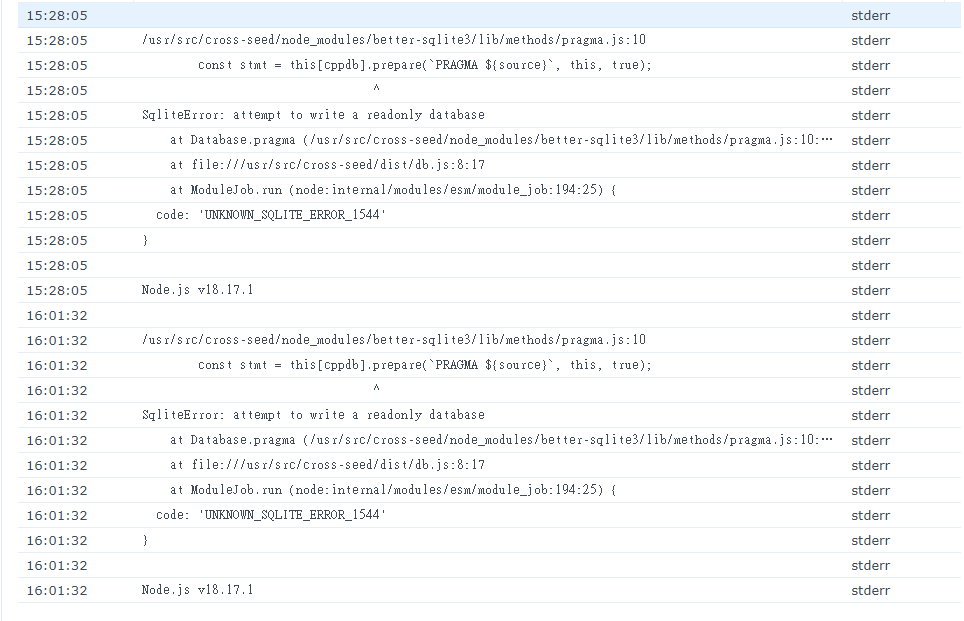 setup fail due to database error · Issue #476 · cross-seed/cross-seed · GitHub