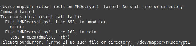 Device Mapper · Issue #7 · AmNe5iA/MKDecrypt · GitHub