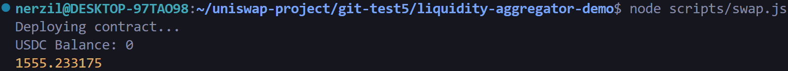 GitHub - Nerzilus/liquidity-aggregator-demo: First version of a liquidity aggregator that ...