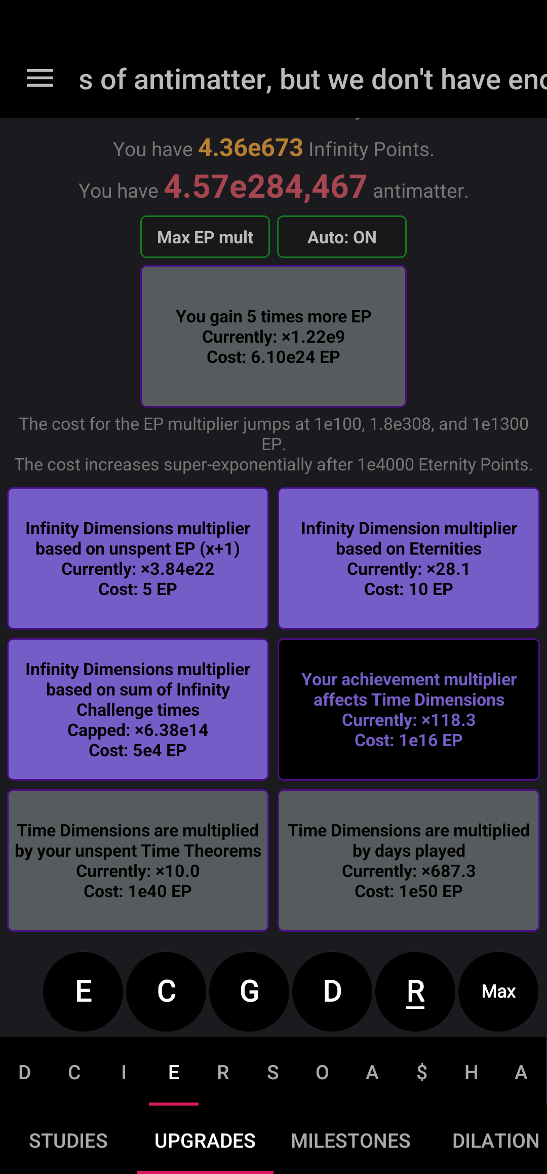 Unable to buy second row Eternity Upgrades · Issue #537 · antimatter-dimensions/mobile-issues ...