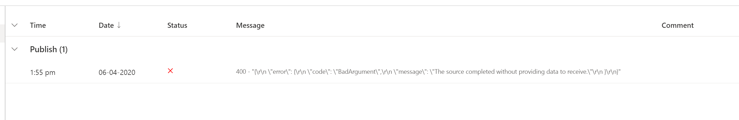 The source completed without providing data to receive · Issue #3321 · microsoft/BotFramework ...