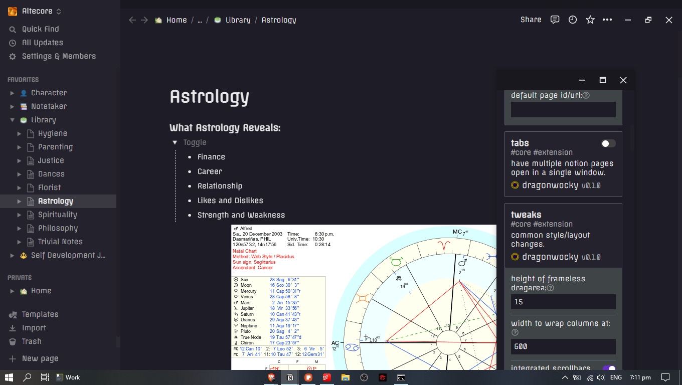 enabling tabs enhancement loads notion forever · Issue #634 · notion-enhancer/notion-enhancer ...