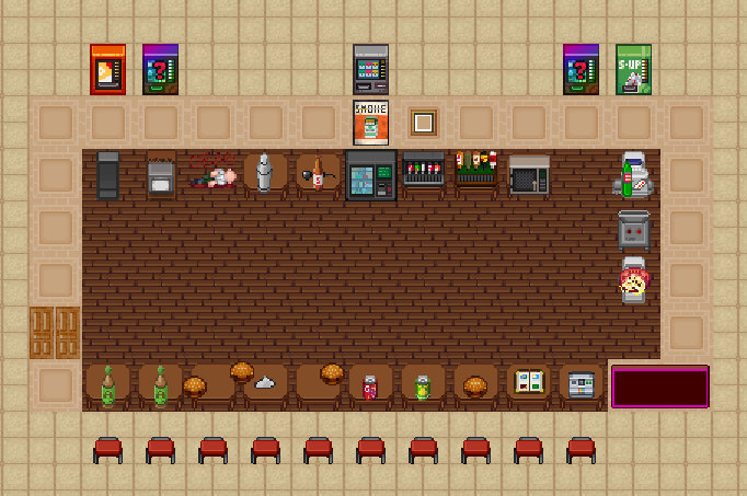 Overhauls beach bar, adds griddle and oven to some ruins by Hardly3D ...